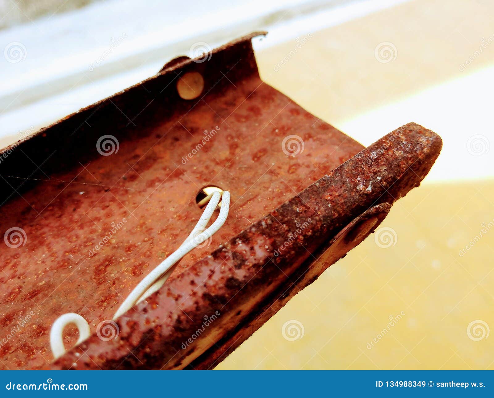 Corroded iron metal stock image. Image of iron, rusty - 134988349