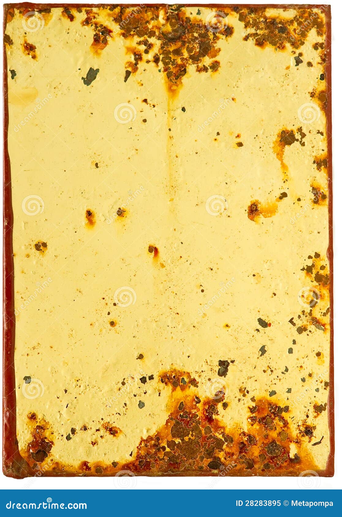 Corroded metal plate stock image. Image of bruise, rust - 28283895