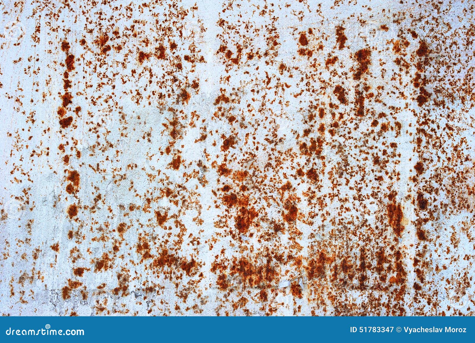 Corroded Metal Sheet stock image. Image of texture, faded - 51783347