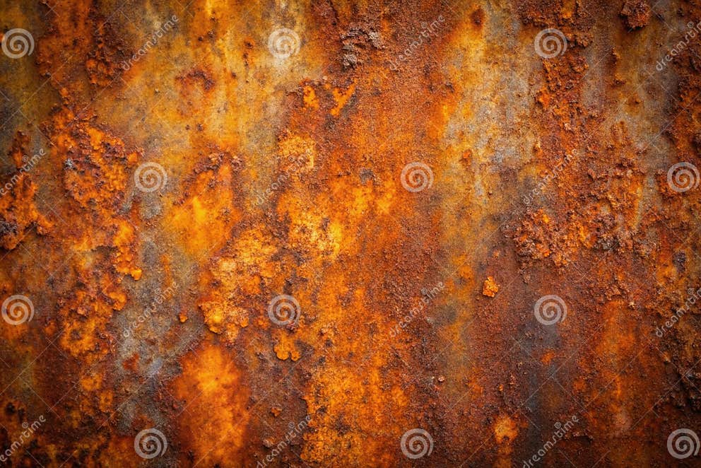 Corroded Metal Surface Featuring Rich Rust Patterns Perfect for ...