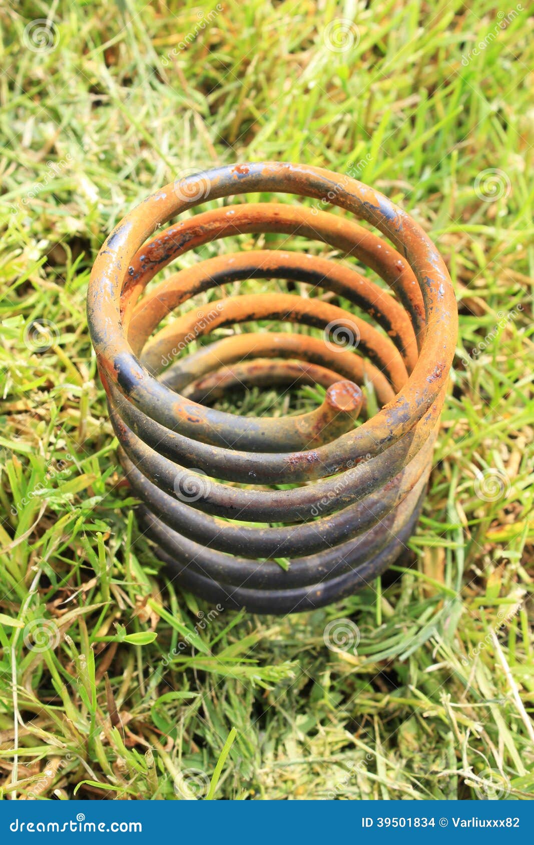 Corroded spring stock photo. Image of throw, spring, rusty - 39501834