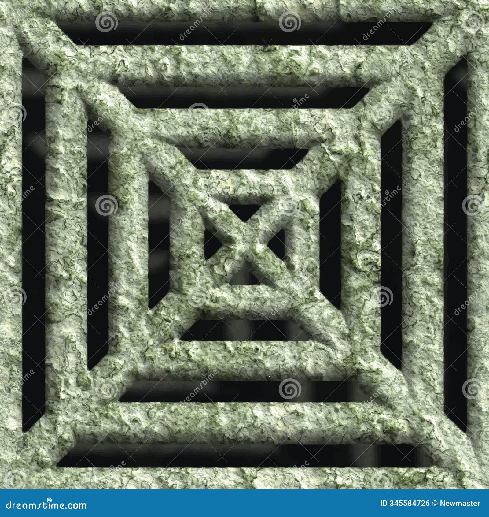 Corroded Square Ventilation Grille Stock Photography | CartoonDealer ...