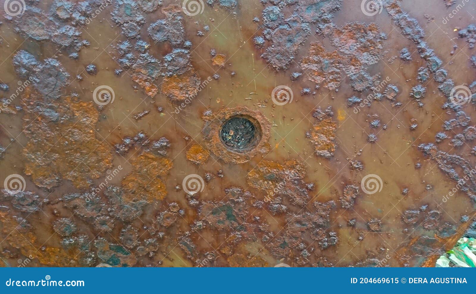 Corrosion eating metal stock image. Image of autumn - 204669615