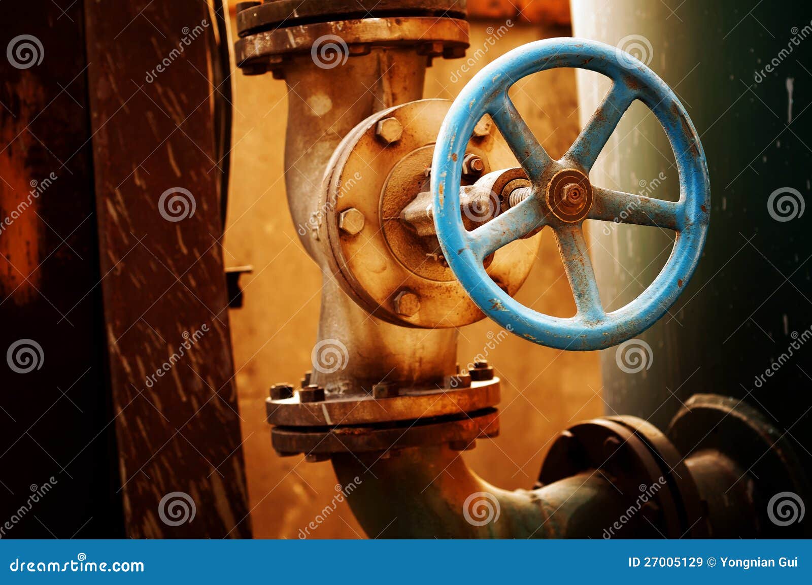 Valve Pit For Underground Piping Networks On Construction Site ...