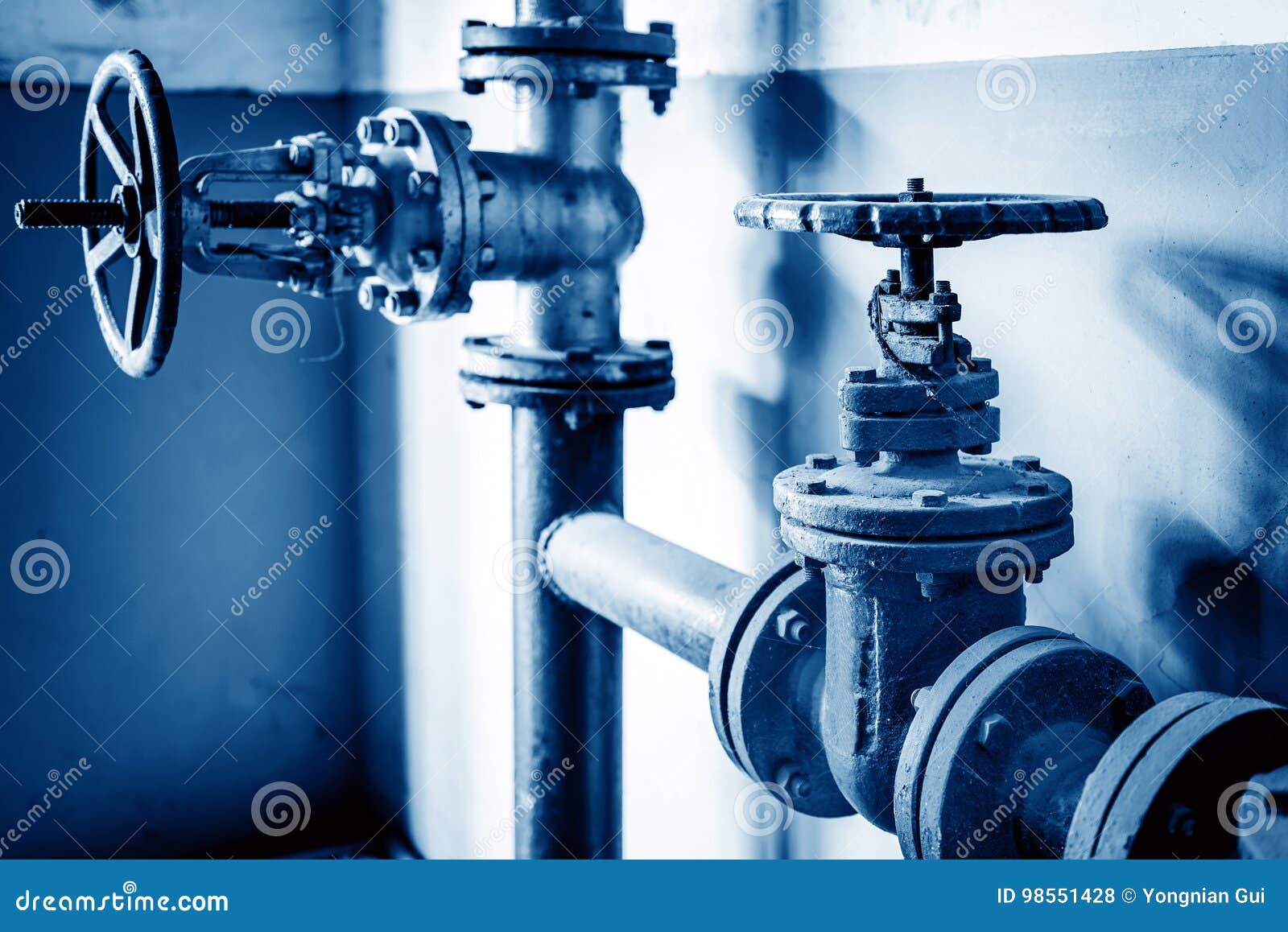 Corrosion of the Metal Valve Stock Photo - Image of history, abandoned ...