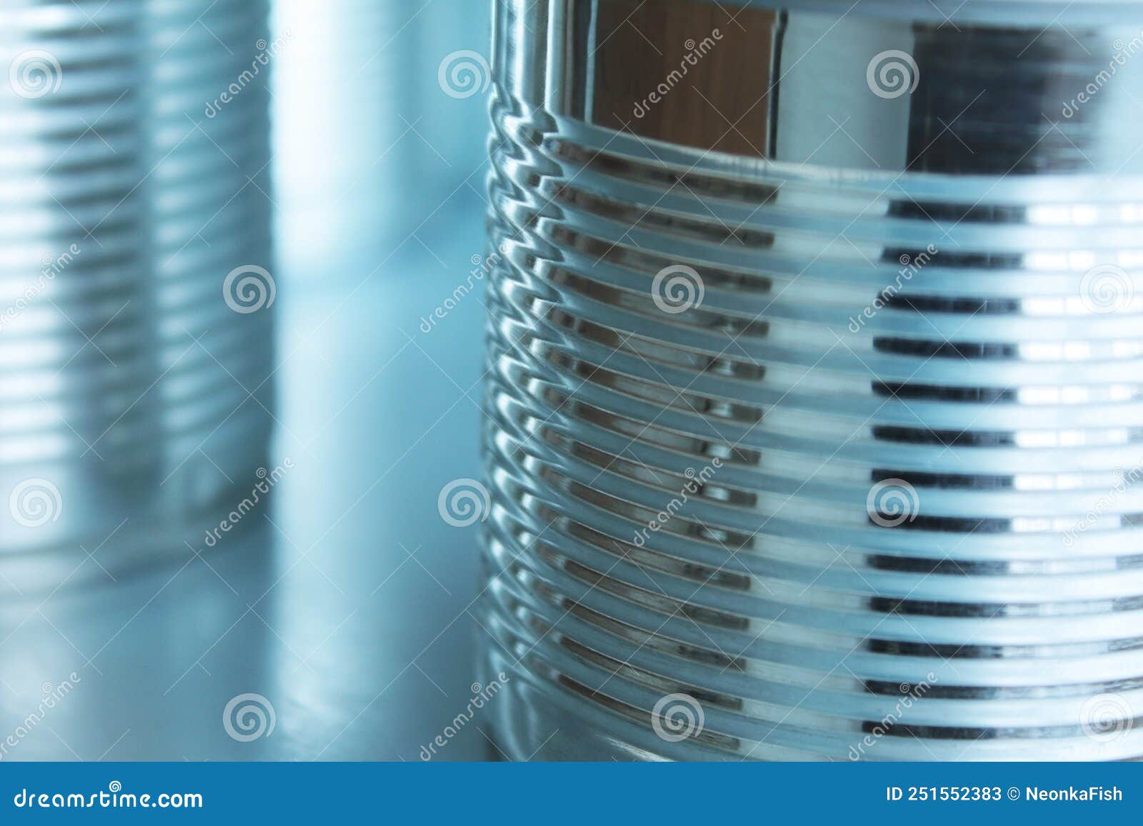 Corrugated Bean Tin stock image. Image of beans, light - 251552383