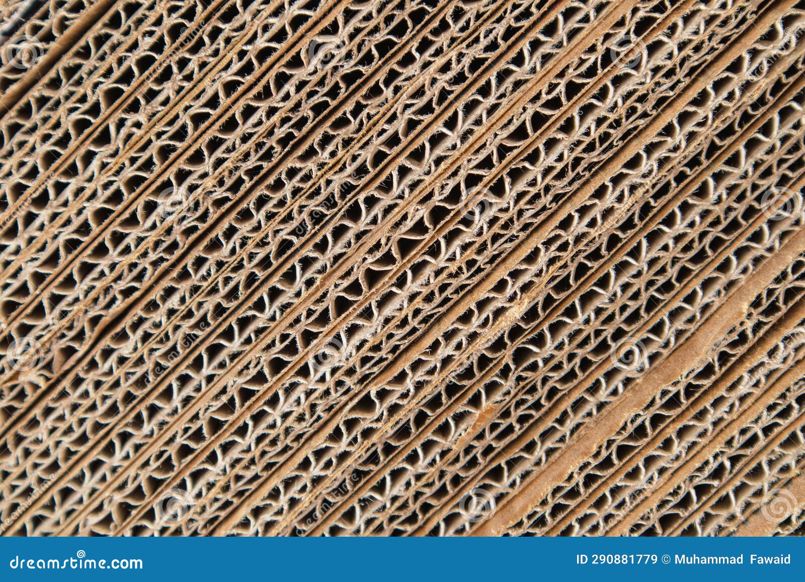 Corrugated Cardboard. Abstract Background Stock Image - Image of ...