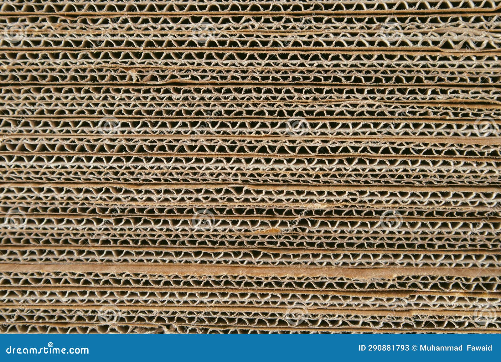 Corrugated Cardboard. Abstract Background Stock Image - Image of ...
