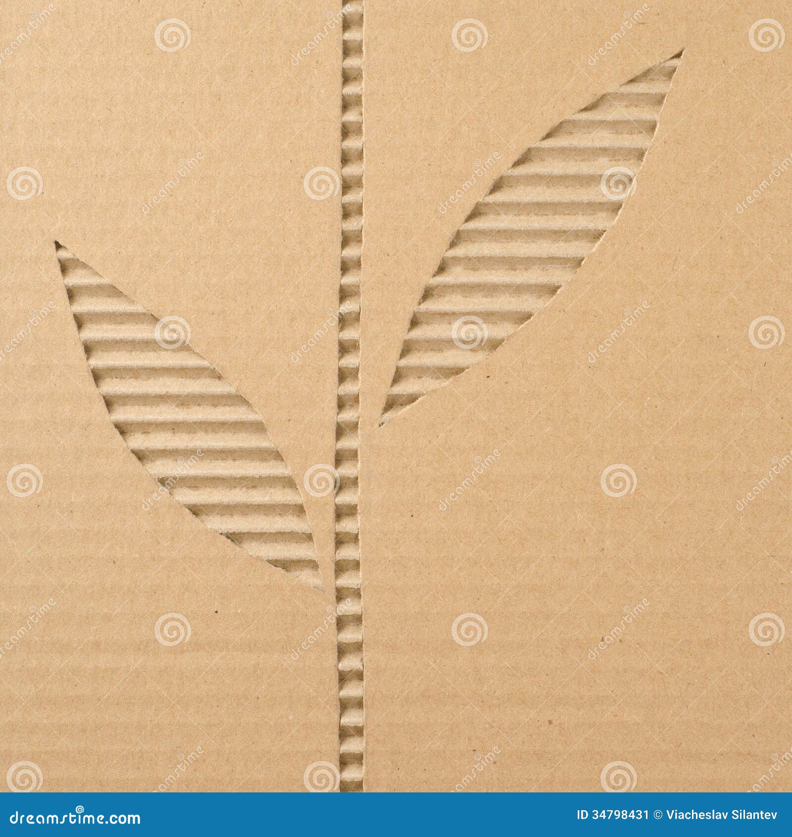 Corrugated cardboard stock image. Image of material, paperbased - 34798431