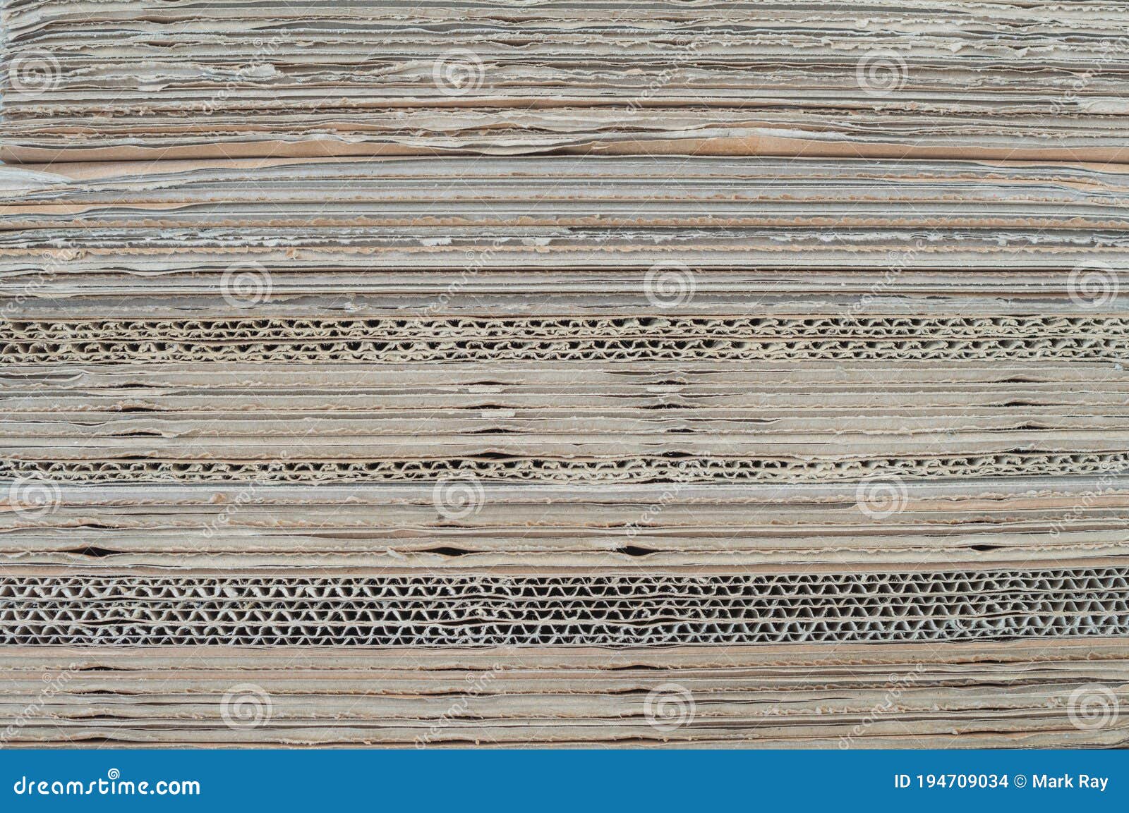 Corrugated Cardboard Packaging. Background Abstract. Close Up View ...