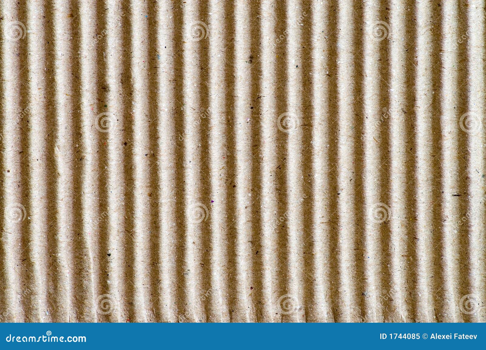 Corrugated Cardboard Pattern Stock Image - Image of cardboard ...
