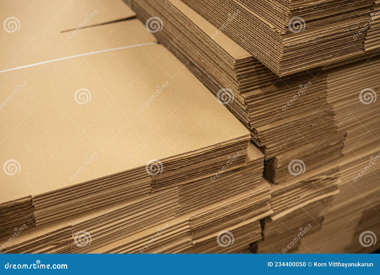 Corrugated Fiberboard Brown Box Paper Cardboard Folded Pile Stack in ... Corrugated Fiberboard Brown Box Paper Cardboard Folded Pile Stack in ...
