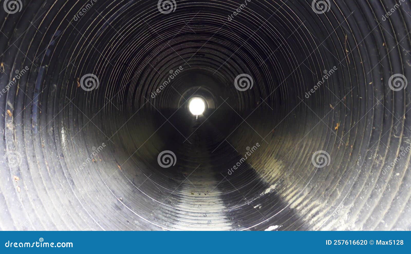 Corrugated Iron Culvert Under the Highway Stock Footage - Video of flow ...