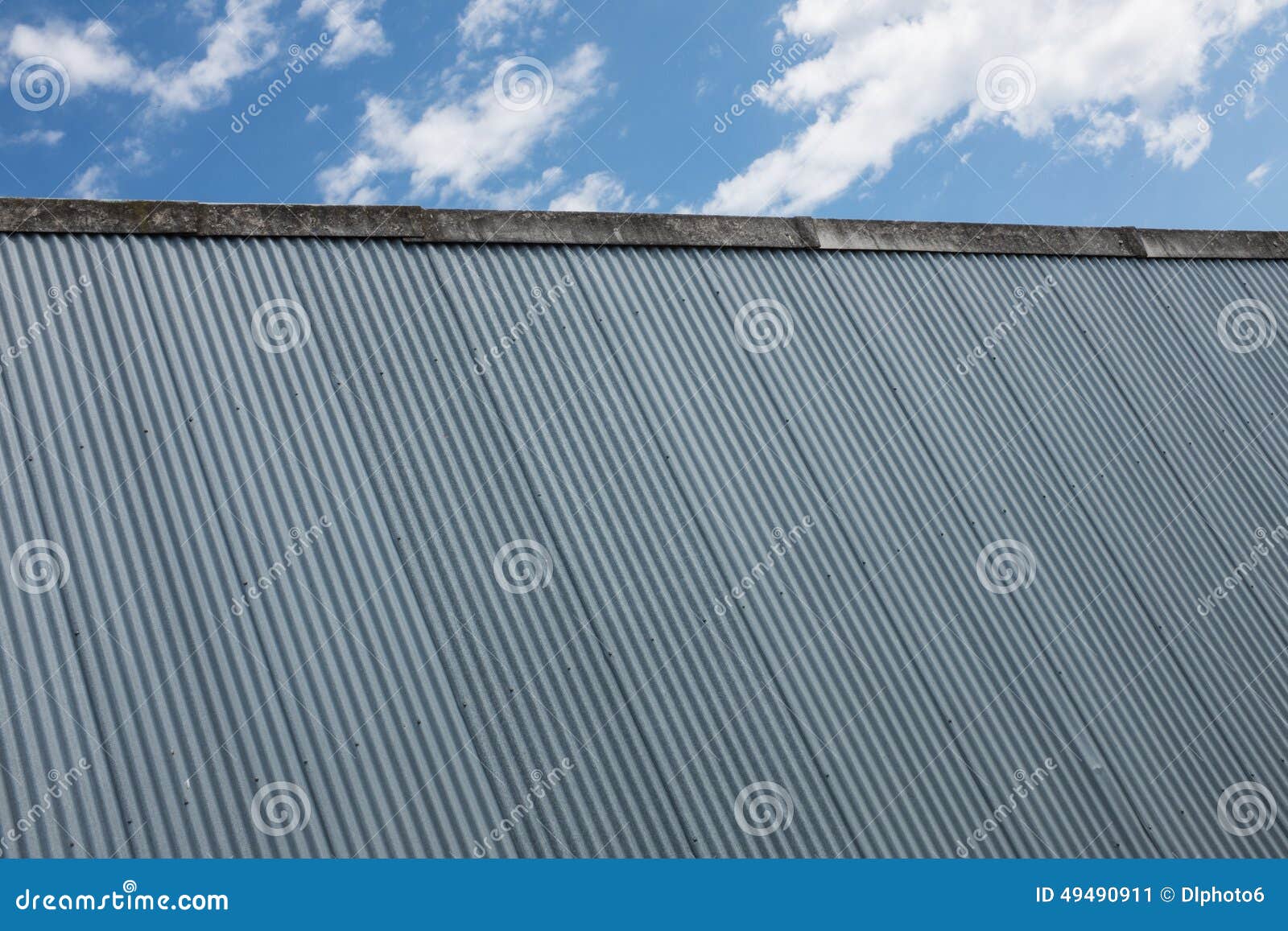 Corrugated Iron Factory Background Stock Image - Image of exterior ...
