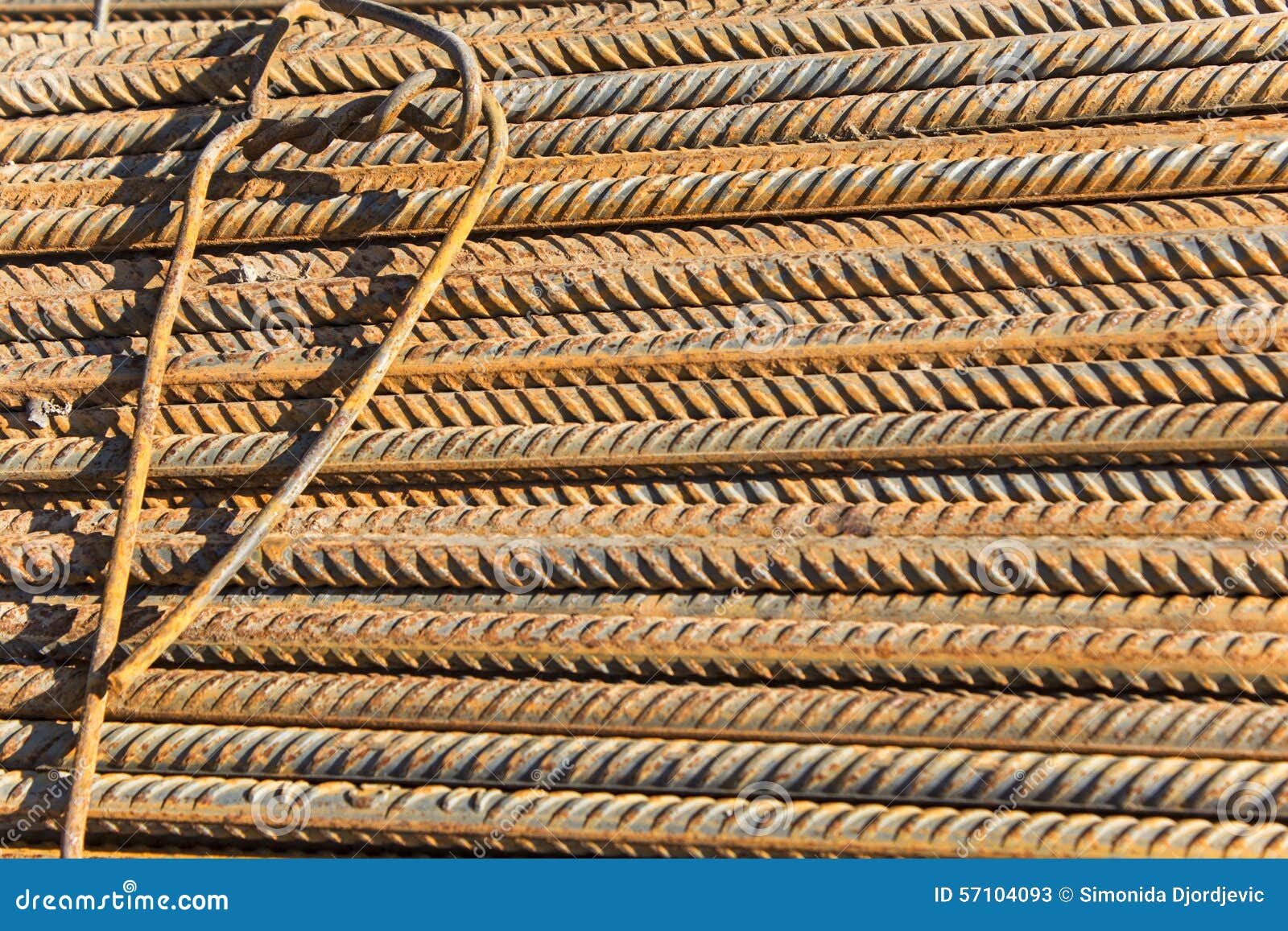 Corrugated iron rods stock image. Image of iron, architecture - 57104093