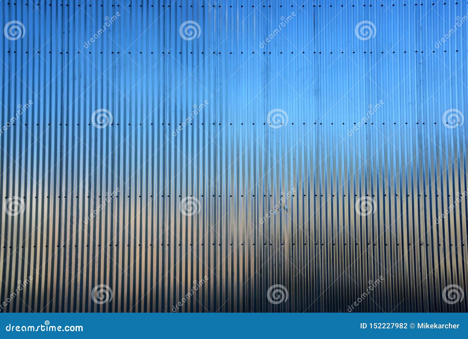 Corrugated iron stock photo. Image of industrial, plate - 152227982