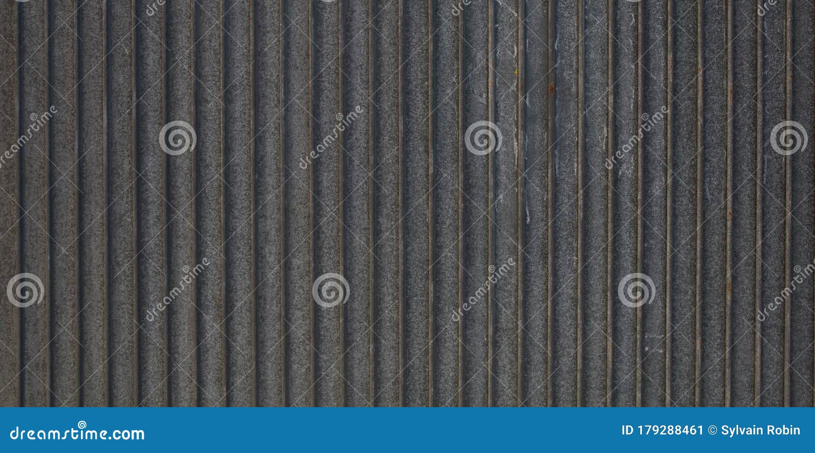 Corrugated Metal Dark Grey Sheet Background Gray Slide Door Gray Roller ...