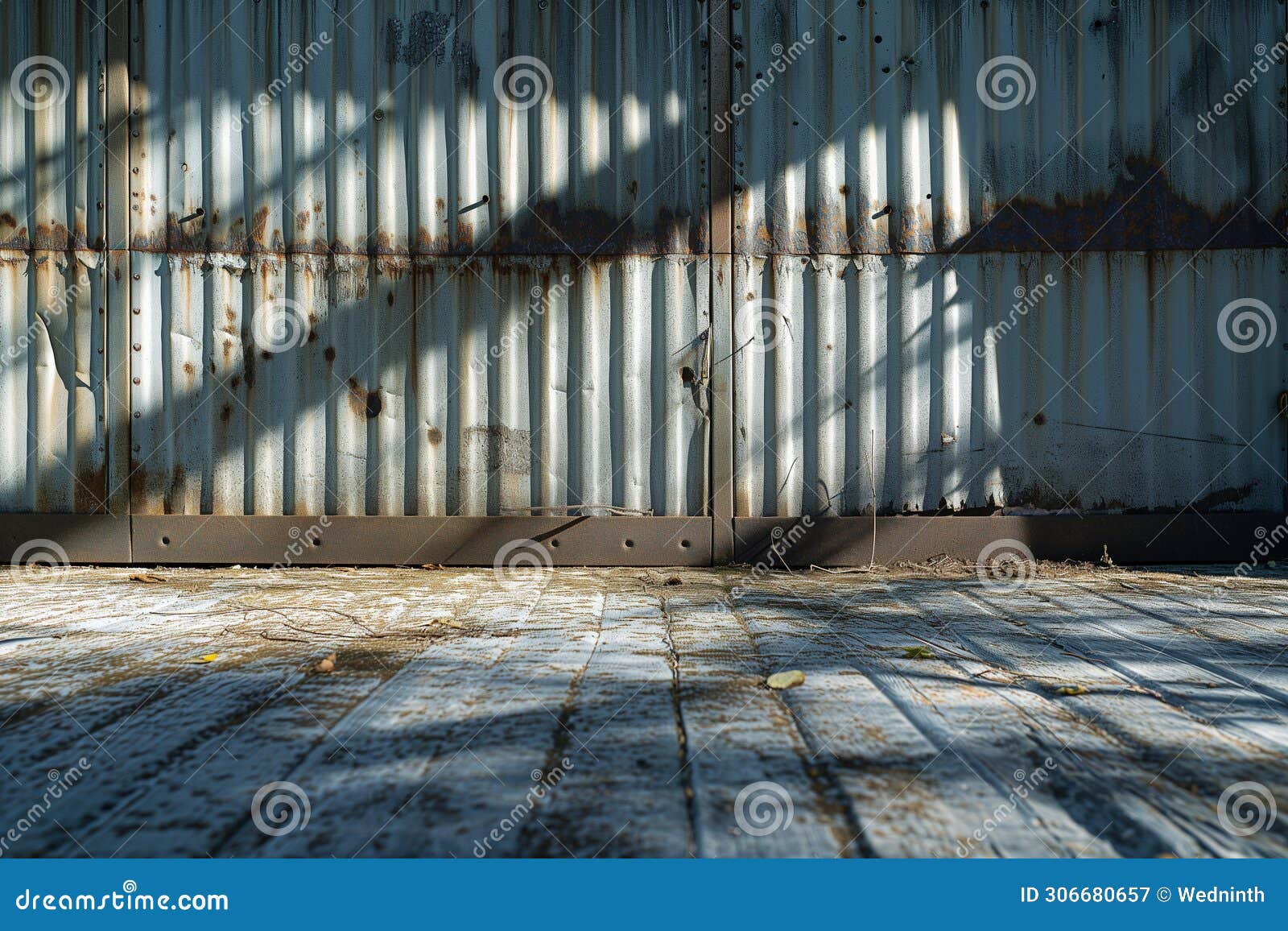 Corrugated Metal Sheet,Slide Door ,Roller Shutter Texture. Stock Image ...