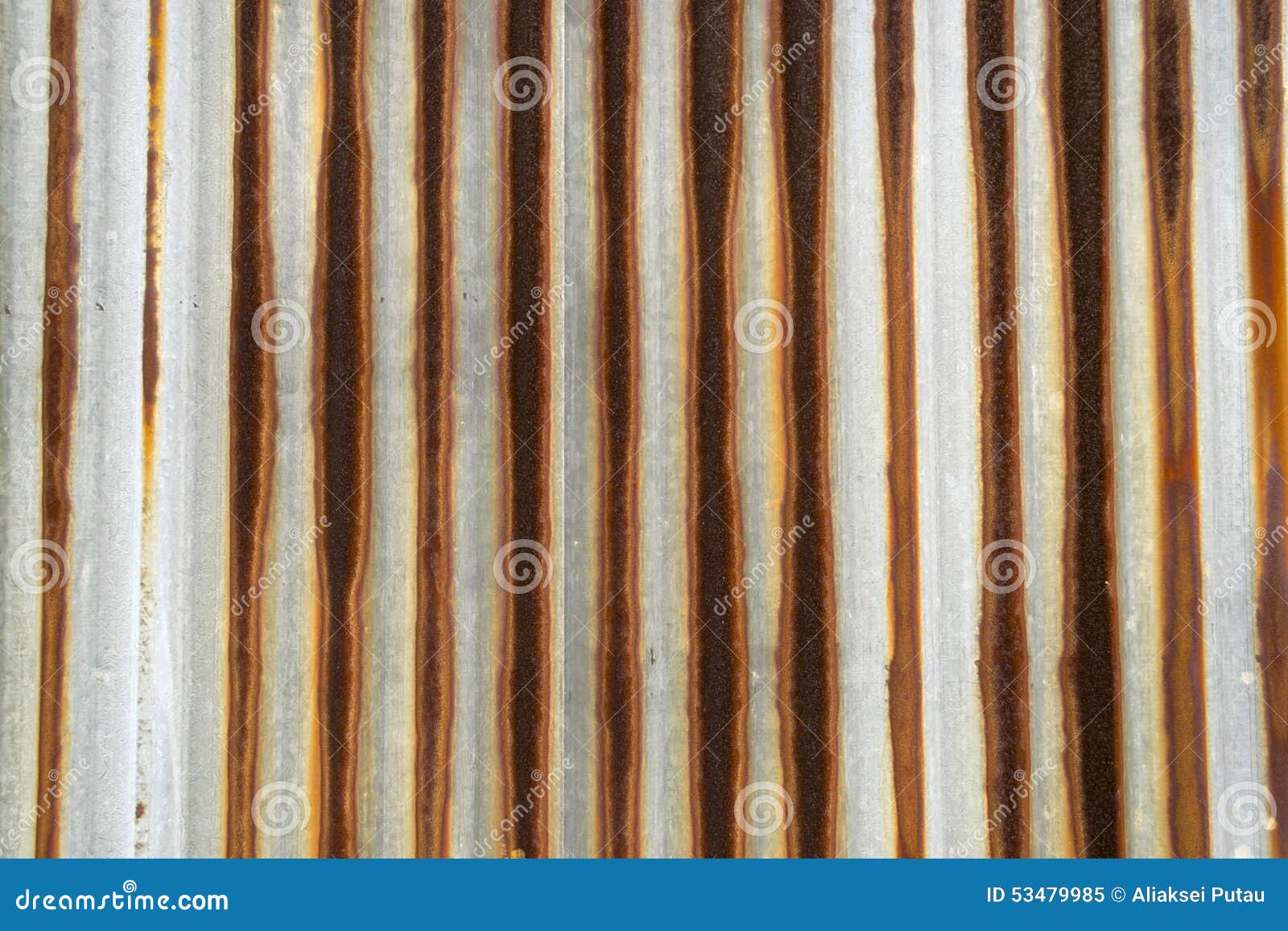 Corrugated Metal Sheet Texture Stock Image - Image of sheet, metal ...