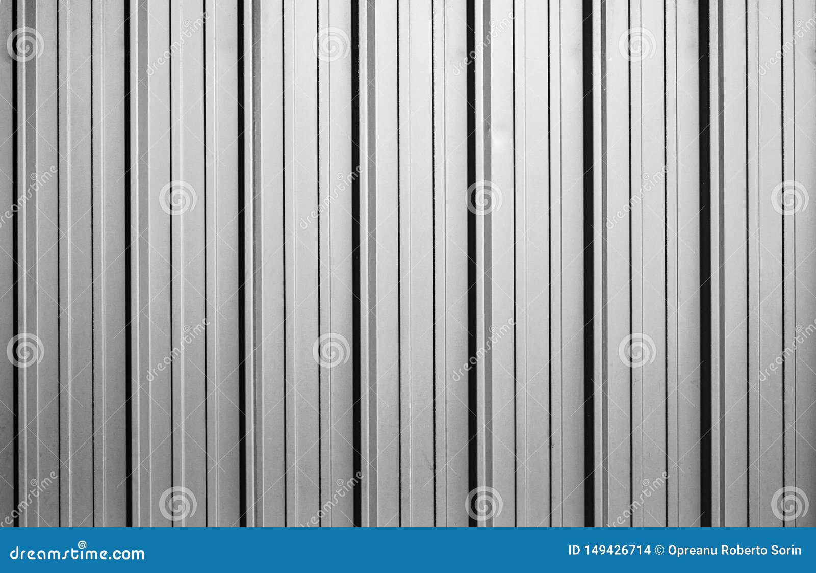 Corrugated Metal Sheet Texture Stock Illustration - Illustration of ...