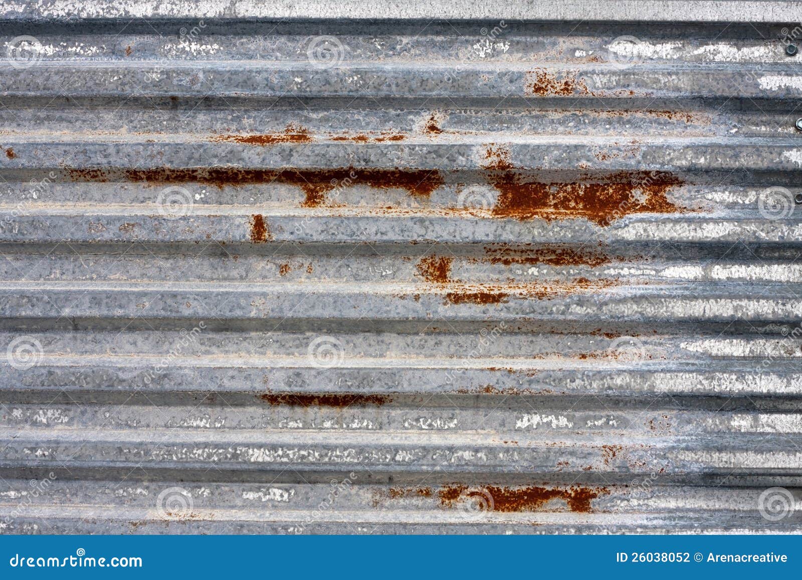 Corrugated Metal Texture Stock Photography | CartoonDealer.com #26038052