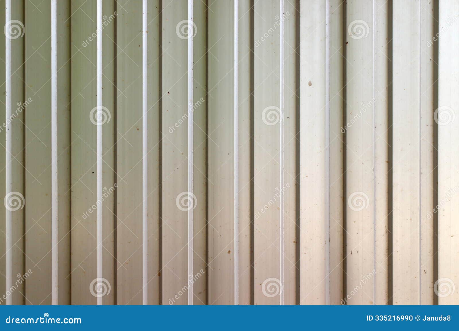 Corrugated Metal Wall, Light Reflection, Classic, Functional Stock ...