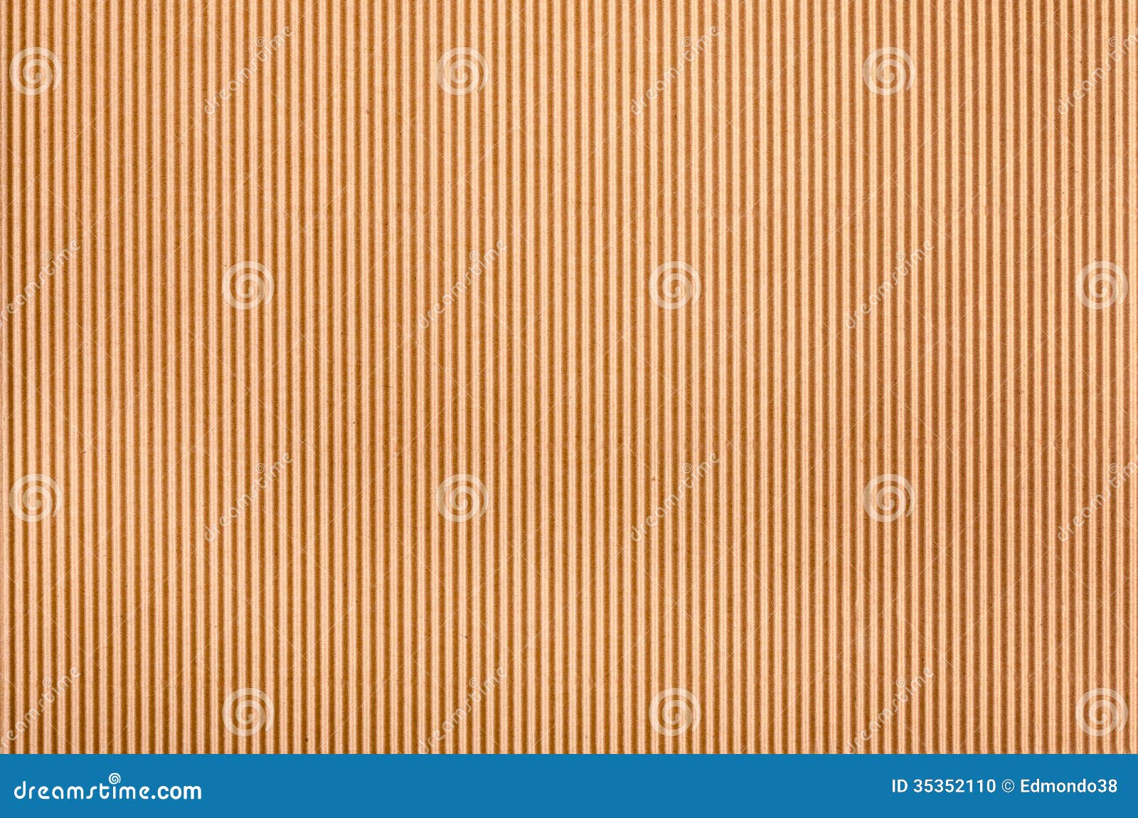Fluted Packing Paper Board With Big Waves Royalty-Free Stock Image ...