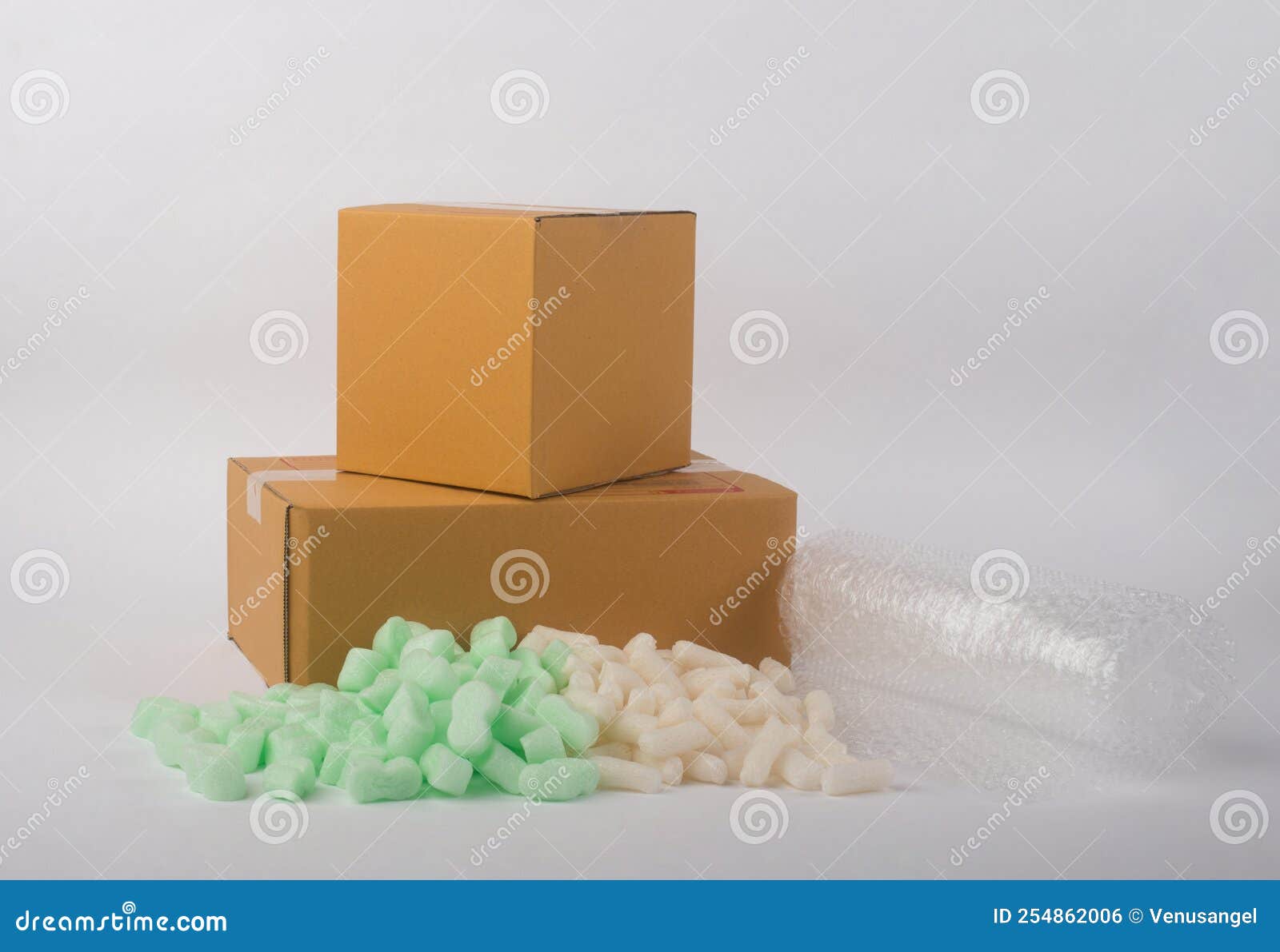 Corrugated Parcel Boxes with Shockproof Material Polyethylene Foam Air ...