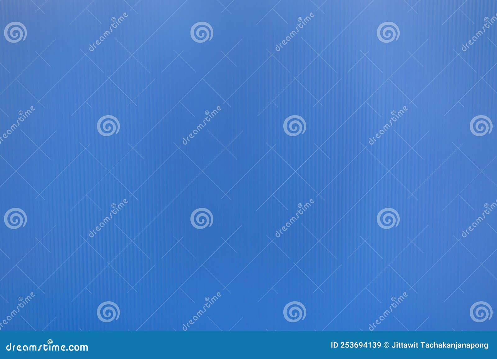 Corrugated Plastic Sheet or PP Flute Board. Blue Background with Stripe ...