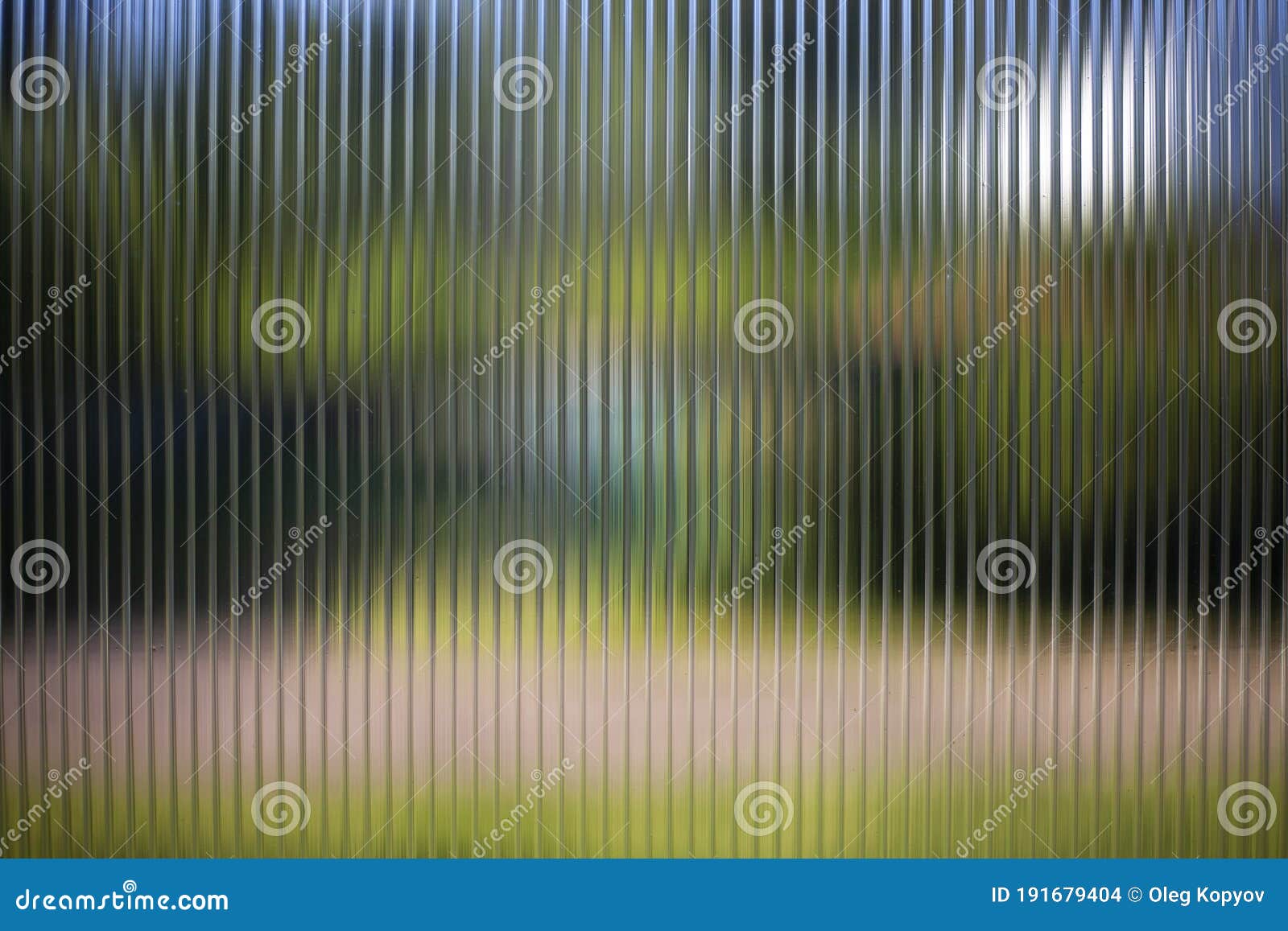 Corrugated Plastic Surface. Stock Photo - Image of plate, metallic ...