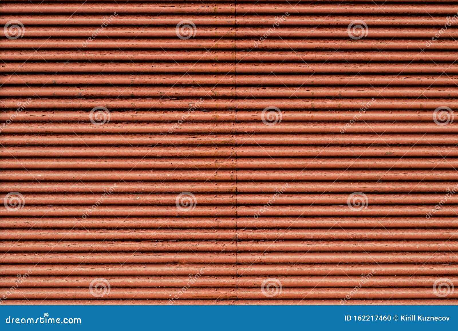 Corrugated Red Texture Closeup Design Optical Illusion Horizontal Stock ...