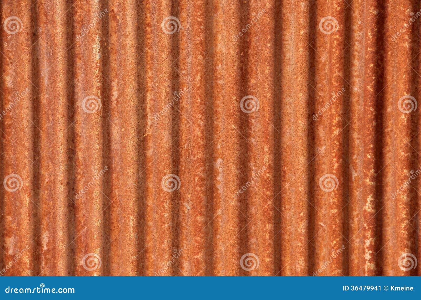 Corrugated Rusted Steel Background Stock Image - Image of natural ...
