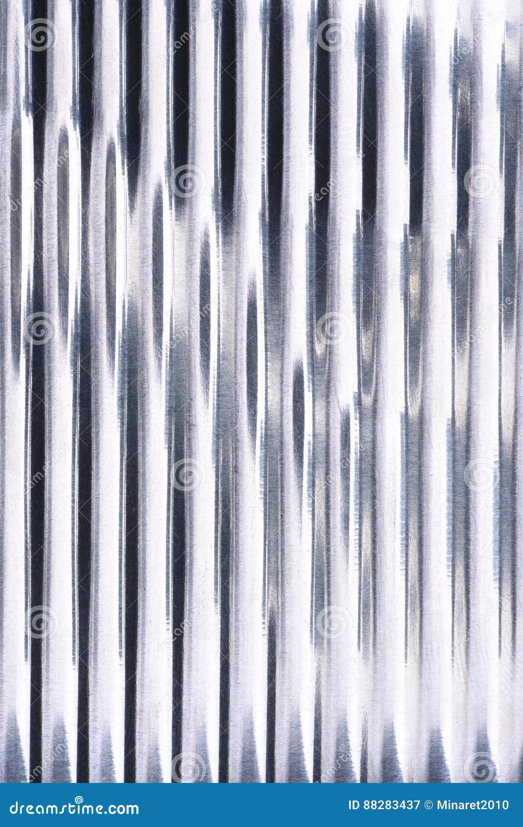 Corrugated Sheet Matal stock image. Image of grey, material - 88283437