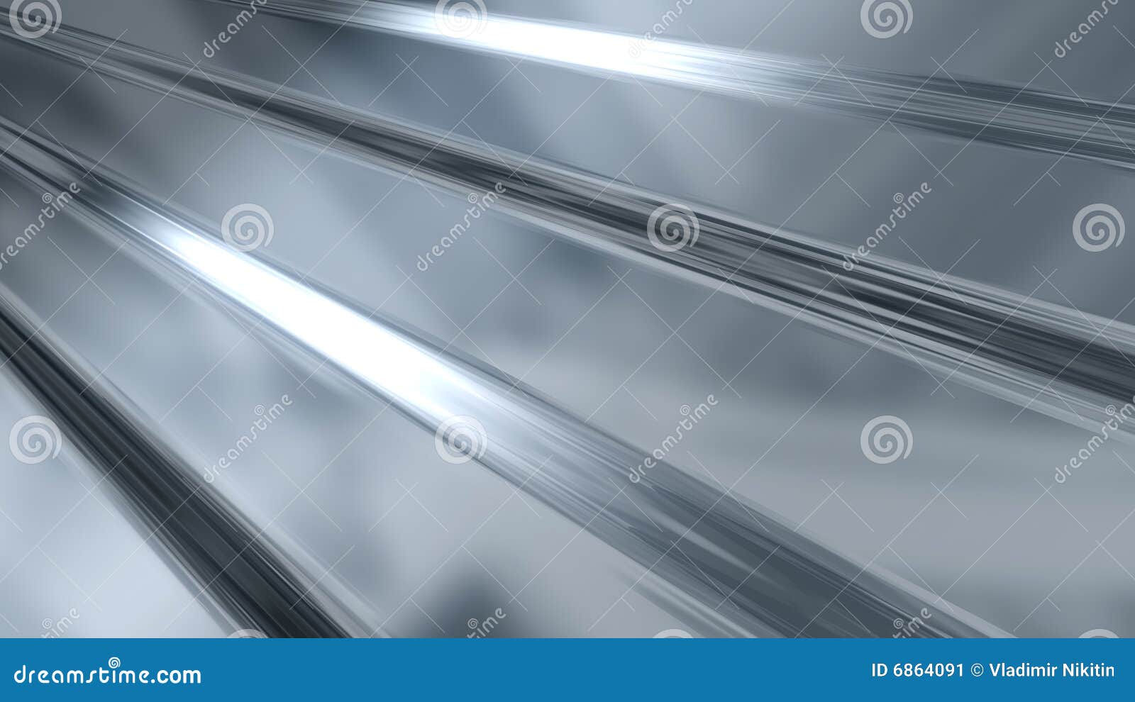 Corrugated Sheet Metal, Reflecting Light Stock Illustration ...