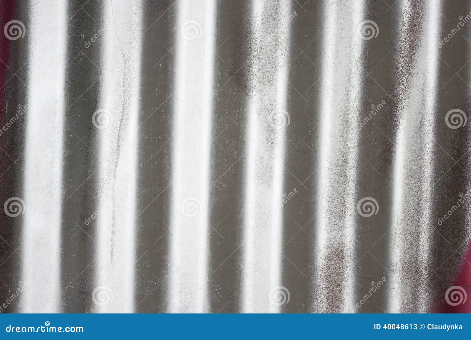 Corrugated sheet stock image. Image of sheet, painted - 40048613