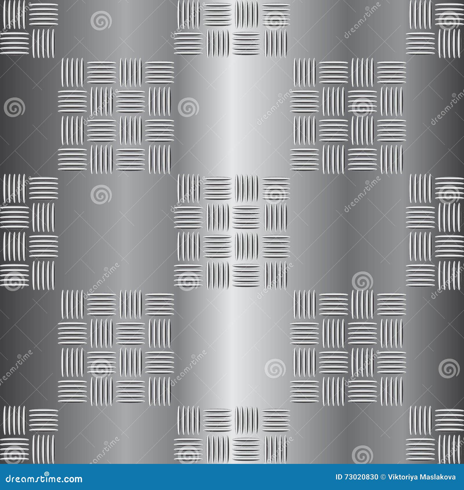 Corrugated Steel Plate Vector Illustration Stock Vector - Illustration ...