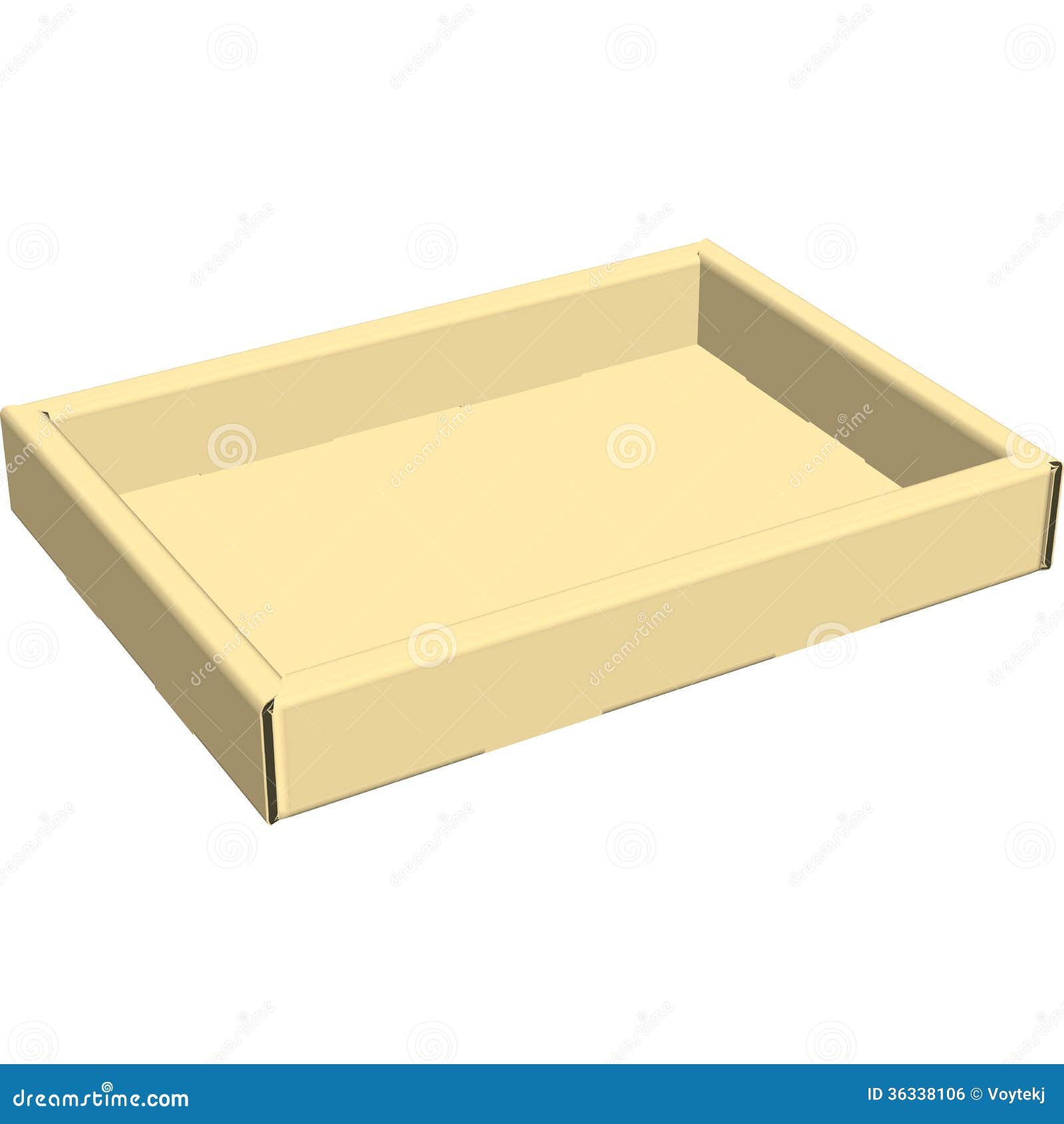 Corrugated Tray Royalty Free Stock Image - Image: 36338106