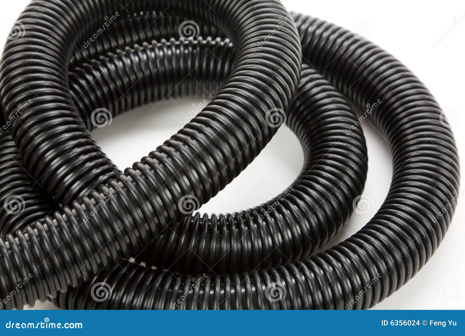Corrugated Tube stock photo. Image of dust, black, white - 6356024