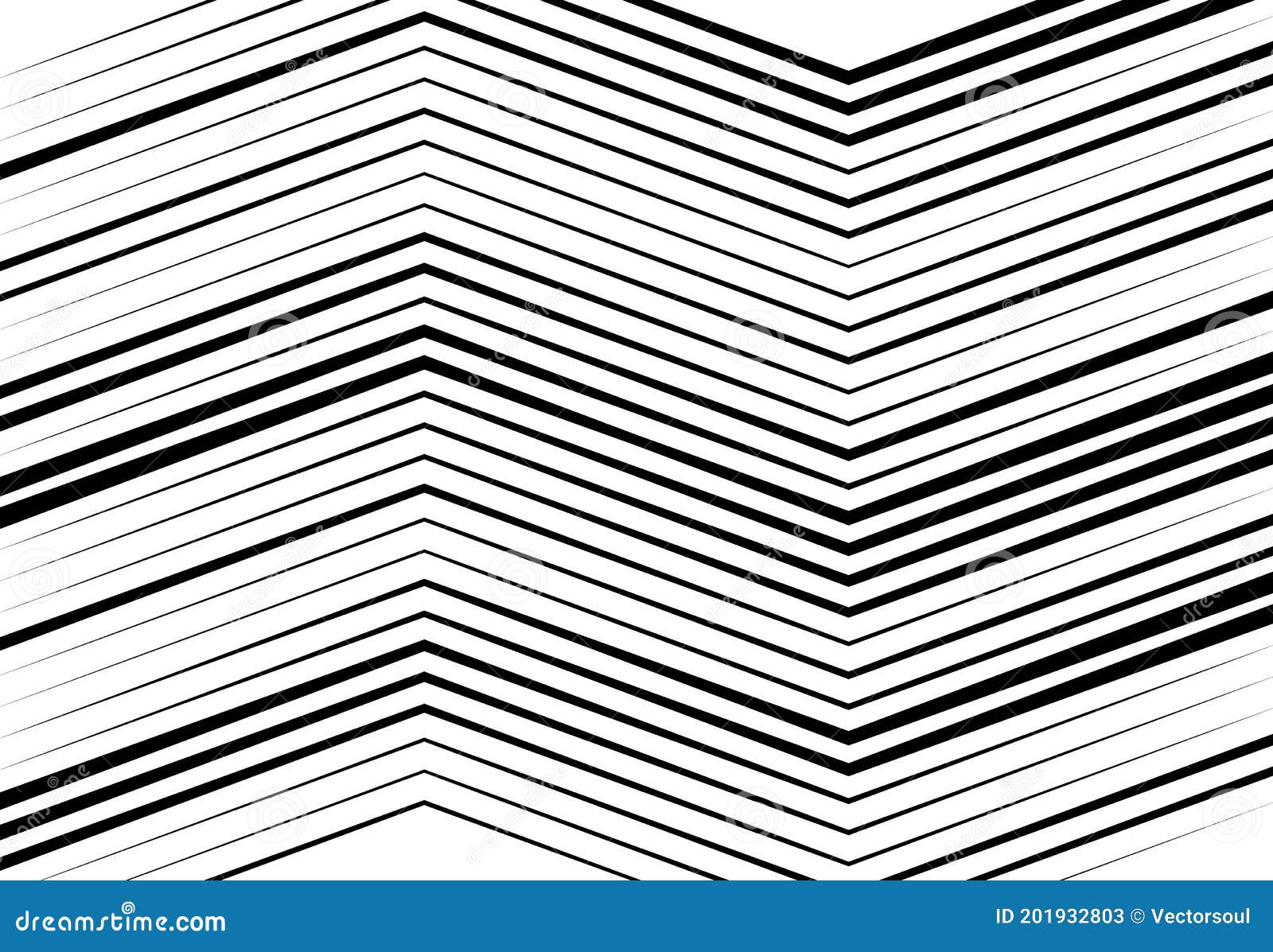 Corrugated, Wavy, Zig-zag, Criss-cross Lines Abstract Geometric Pattern ...