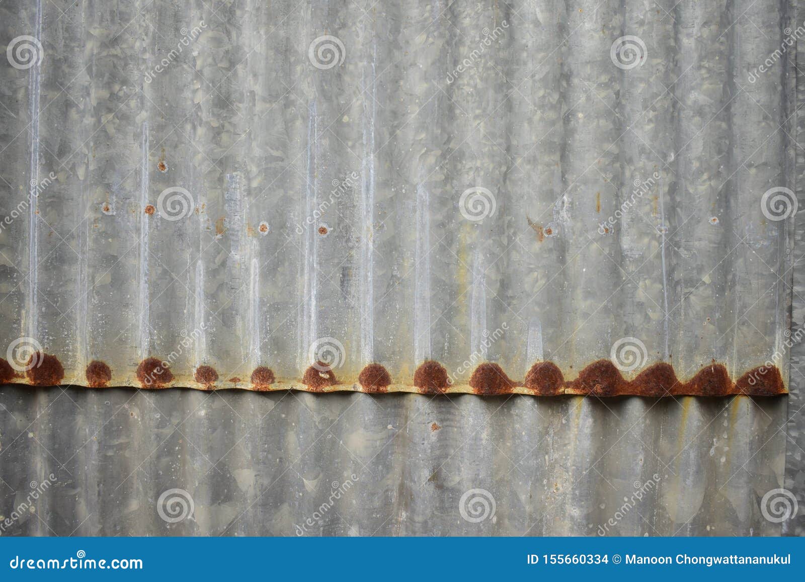 Corrugated Zinc Metal Sheet, Rusty Zinc Pattern Stock Photo - Image of ...