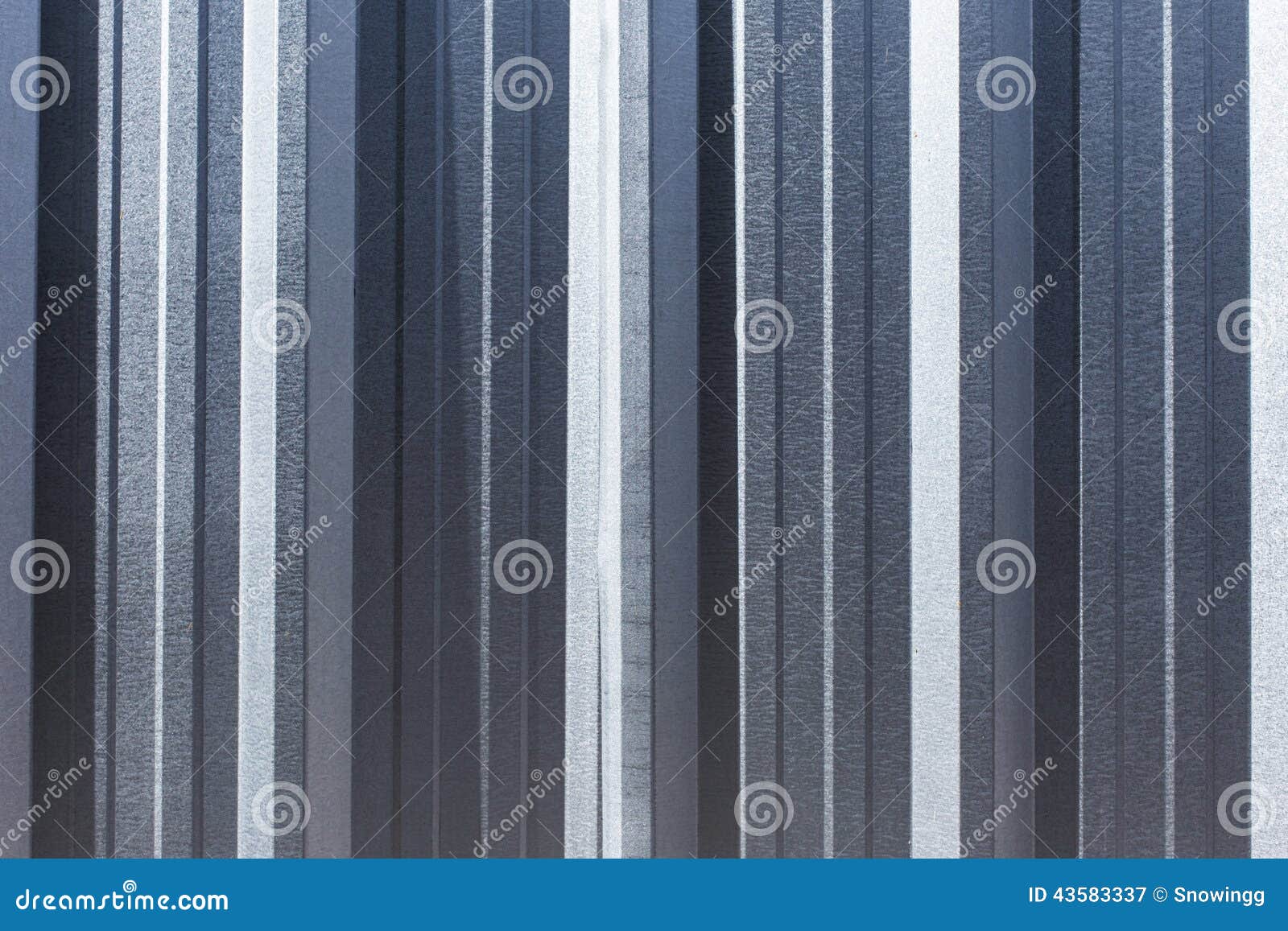 Corrugated Zinc Metal Texture Background. Galvanized Profiled Sheet ...