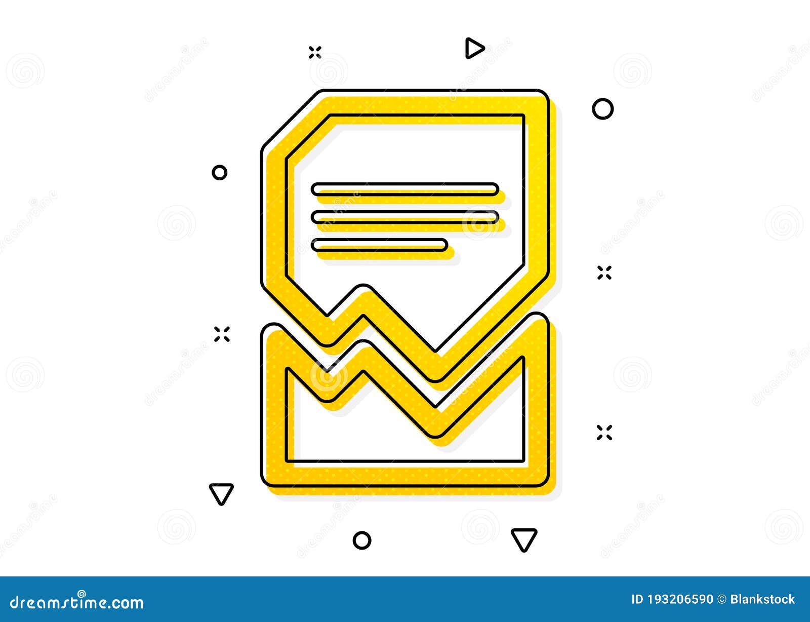 Corrupted Document Icon. Bad File Sign. Vector Stock Vector ...