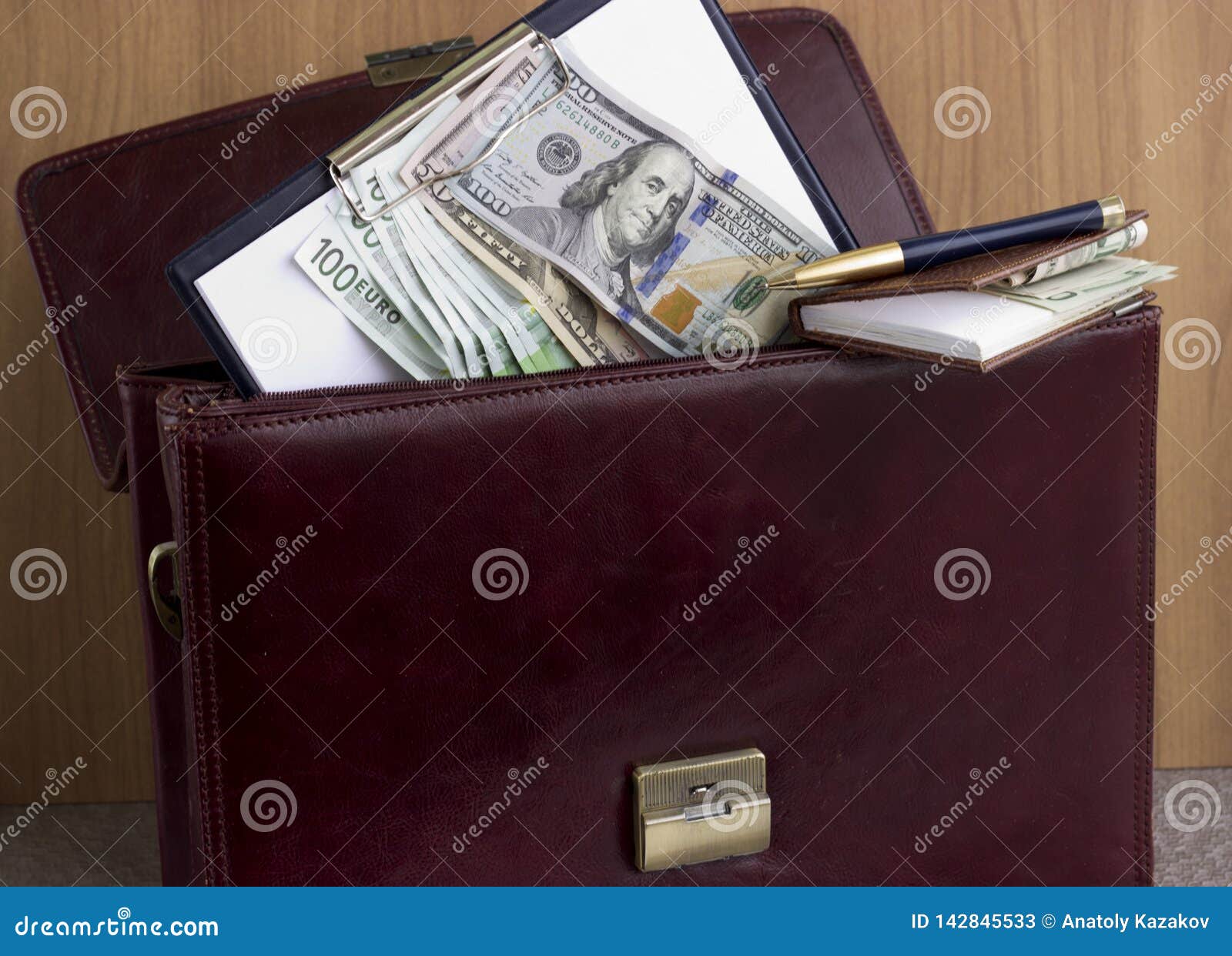 Corruption and bribery stock image. Image of businessman - 142845533