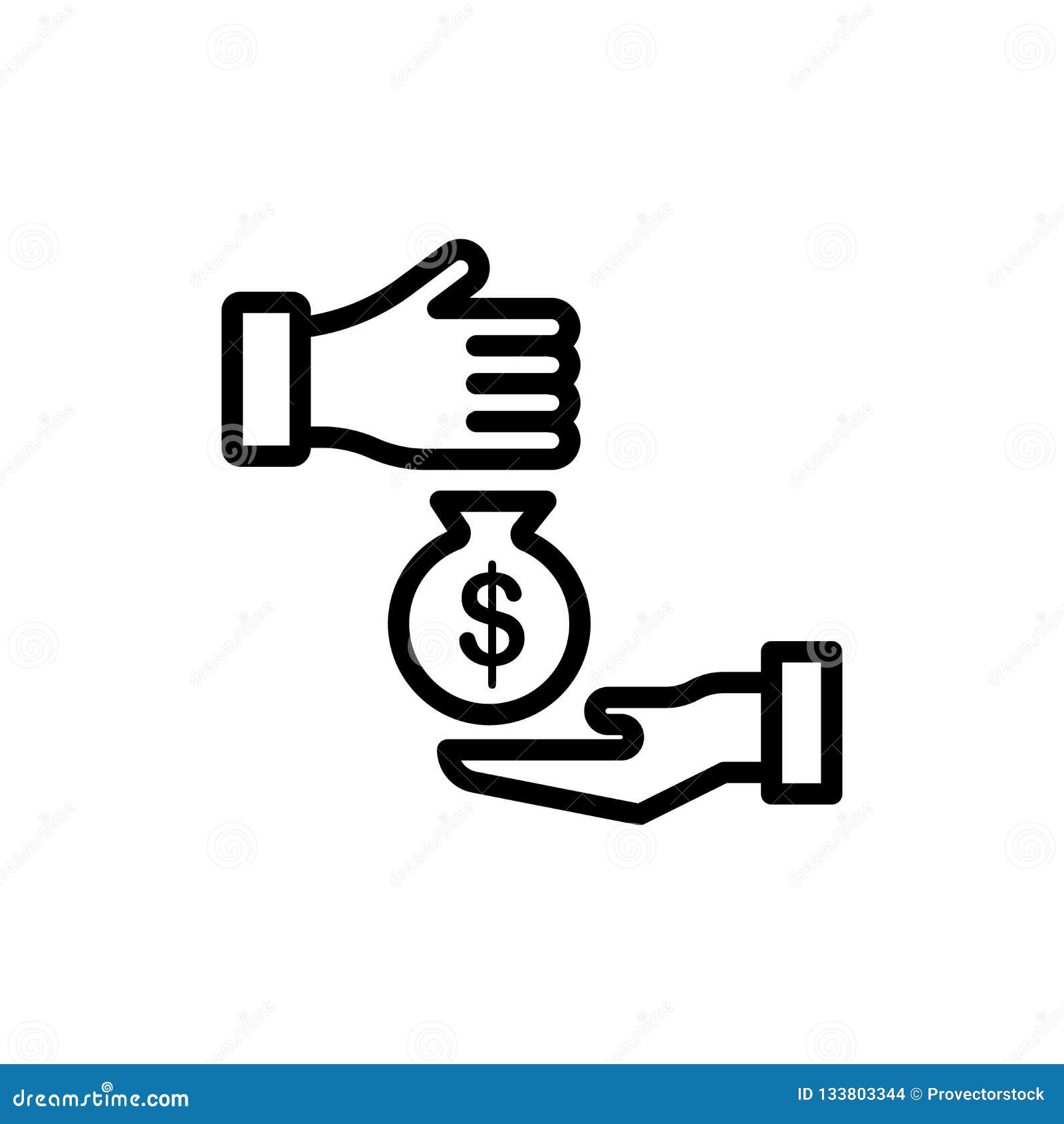 Corruption Icon Vector Sign and Symbol Isolated on White Background ...