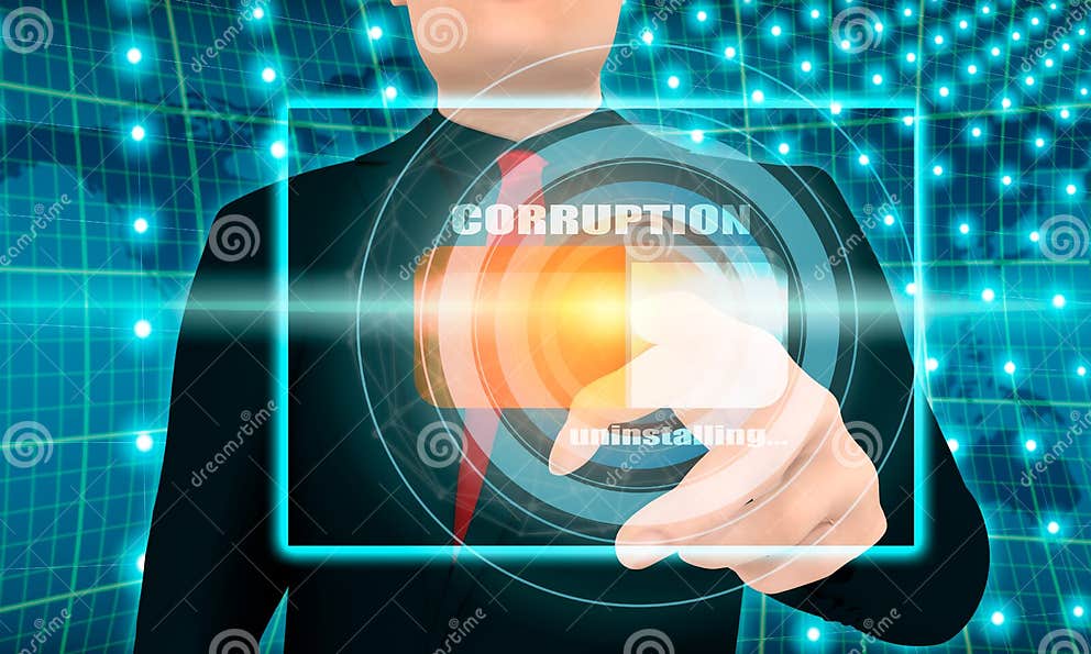 Corruption level meter stock image. Image of data, businessman - 198195017