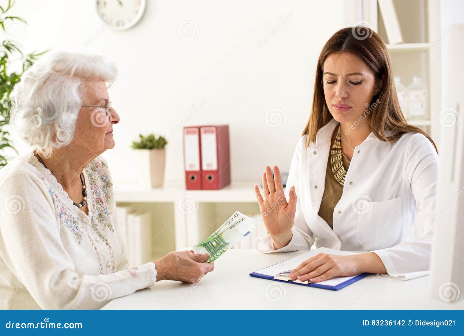 Corruption at Medical Office Stock Photo - Image of care, assistance ...