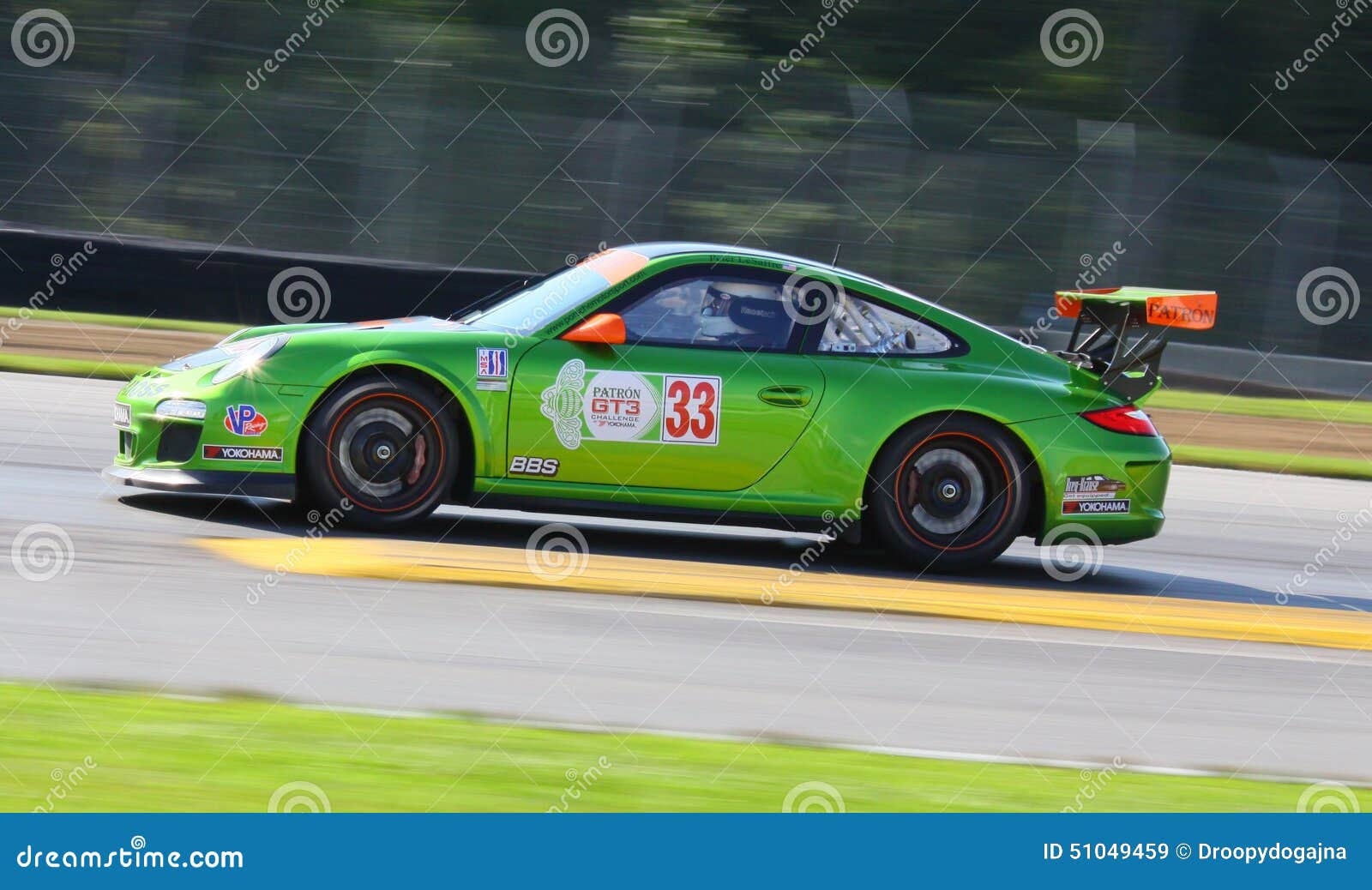 Corsa Verde Di Porsche Del Calabrone Immagine Stock Editoriale ...