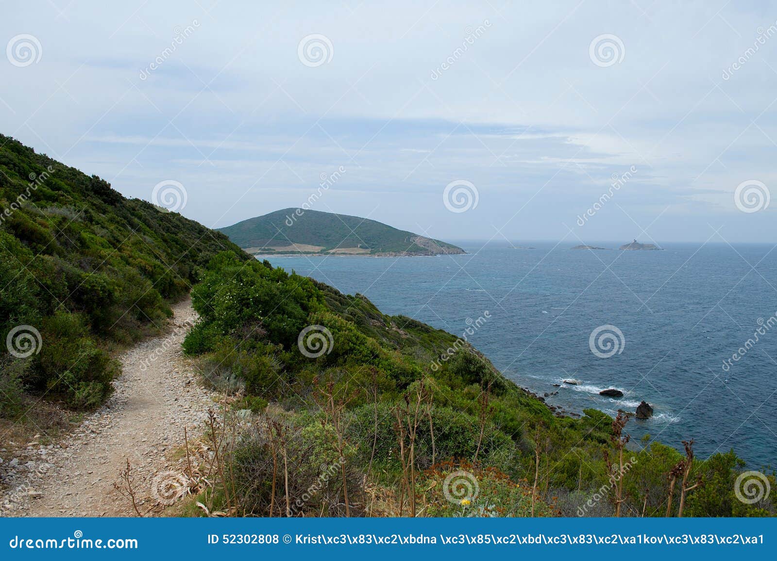 Corsica, Cap Corse stock photo. Image of cascades, corse - 52302808