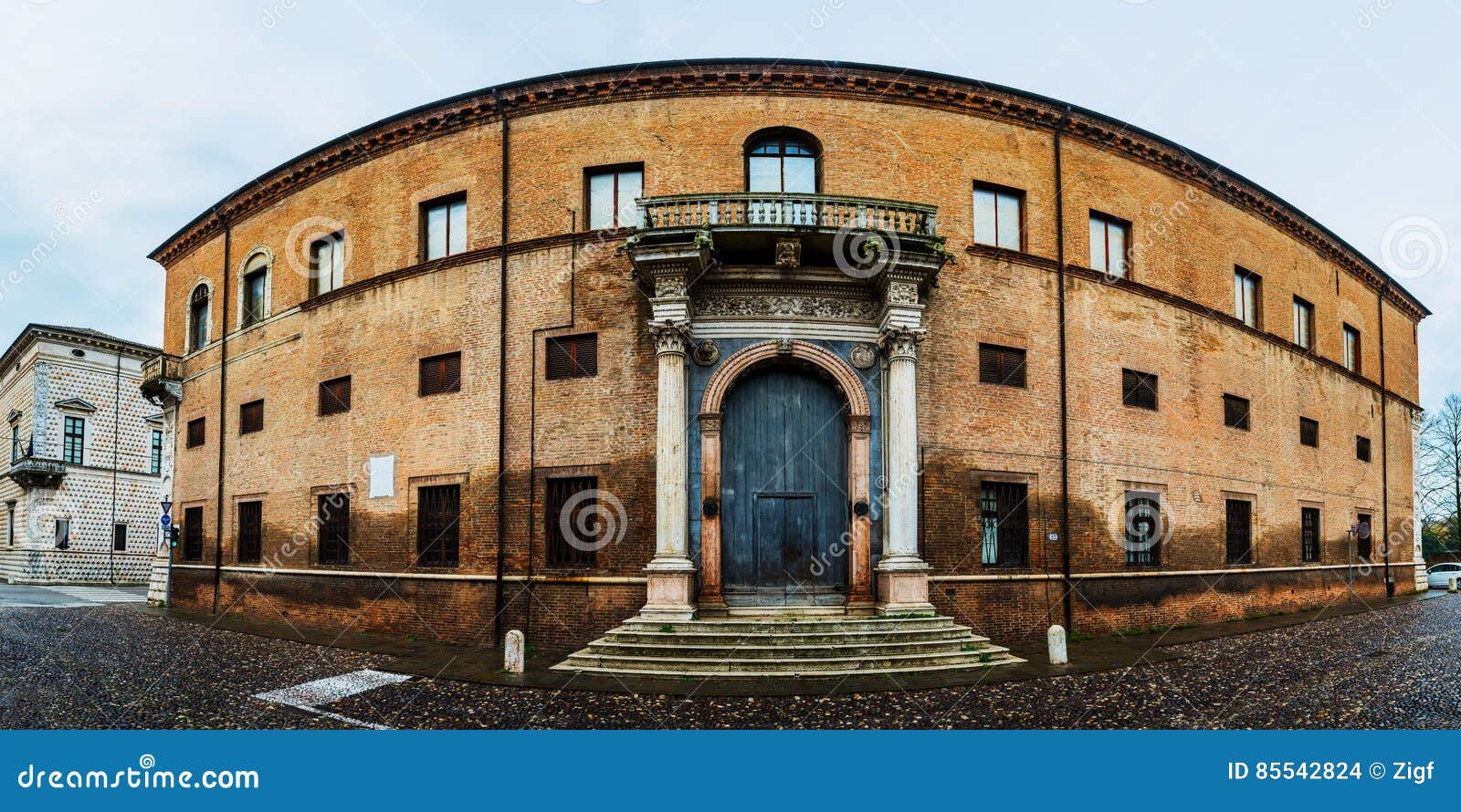 Corso Ercole I Di Este in Ferrara, Italy Editorial Stock Image - Image ...