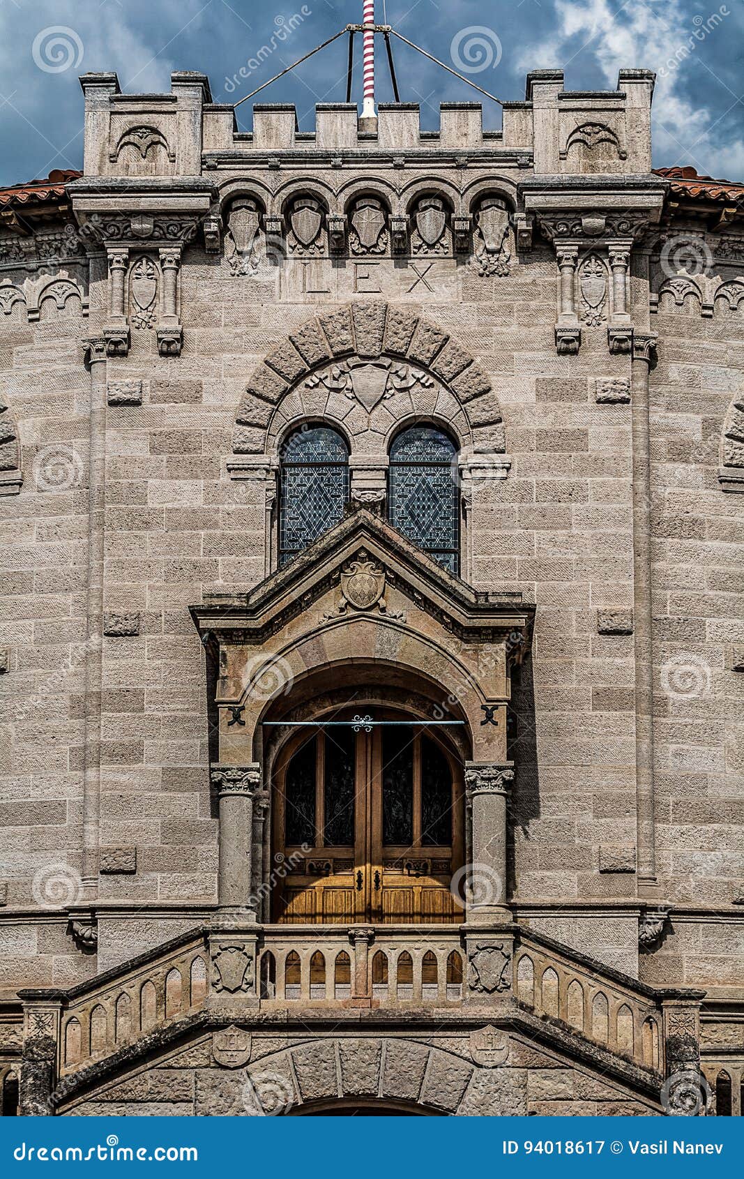 Cort House stock image. Image of mountain, roofs, riviera - 94018617